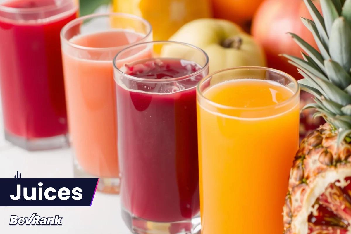 Juices ranked and reviewed - Bev Rank